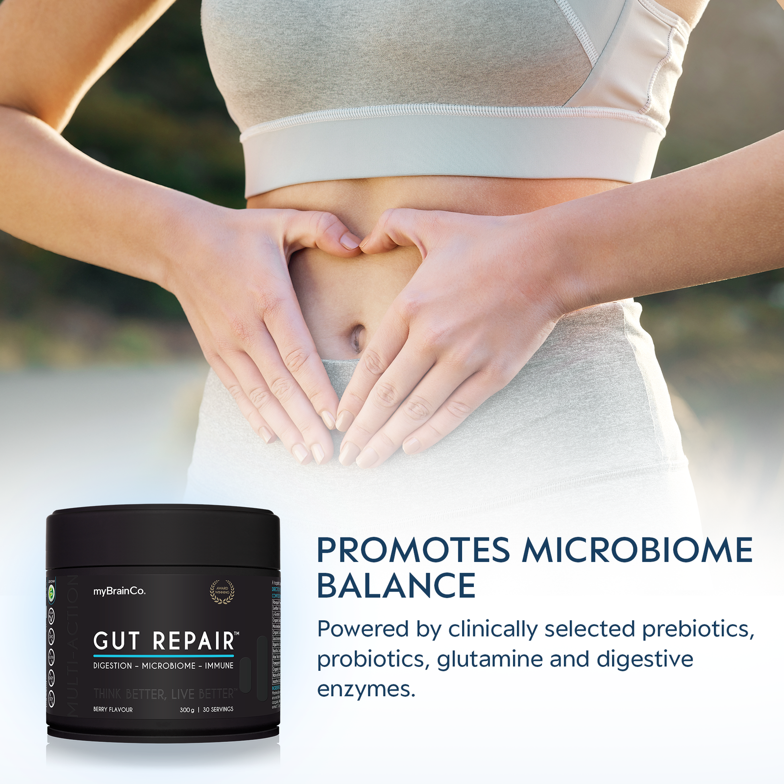 Gut Repair | Gut Health & Digestion Support | myBrainCo